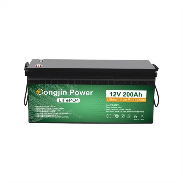 DJDC Dongjin 12V 200Ah LiFePO4 Deep Cycle Battery | Long-Life Lithium ...